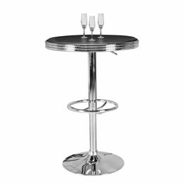 Pharao24.de Bartisch aus Aluminium höhenverstellbar