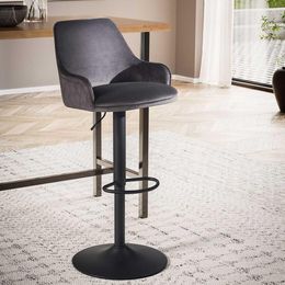 Pharao24.de Barhocker höhenverstellbar modernem Design