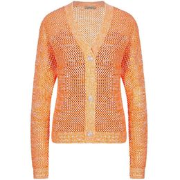 Uta Raasch - Strickjacke, mehrfarbig, Gr. 38 / S - Baumwolle