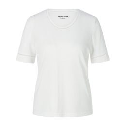 Green Cotton - Rundhals-Shirt Frida, weiss, Gr. 40 / M - Baumwolle