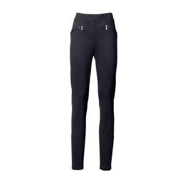 Peter Hahn - Kn&ouml;chellange Jersey-Schlupfhose Passform Sylvia, blau, Gr. 40 / M