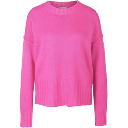 Peter Hahn - Rundhals-Pullover aus Schurwolle und Kaschmir, pink, Gr. 38 / S - Schurwolle