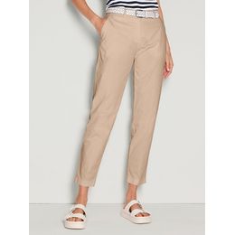 Brax - 7/8-Hose, beige, Gr. 23 - Baumwolle