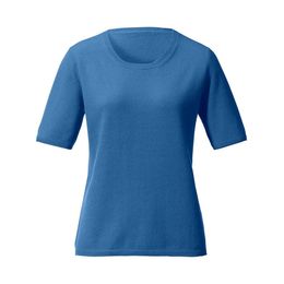 Peter Hahn - Pullover Rieke aus 100% Premium-Kaschmir, blau, Gr. 46 / L - Kaschmir