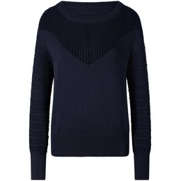 Peter Hahn - Rundhals-Pullover aus 100% SUPIMA -Baumwolle, blau, Gr. 42 / M - Baumwolle