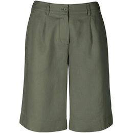 Peter Hahn - Bermudas, gr&uuml;n, Gr. 50 / XL - Leinen