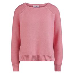 Peter Hahn - Rundhals-Pullover, ros&eacute;, Gr. 52 / XXL - Baumwolle