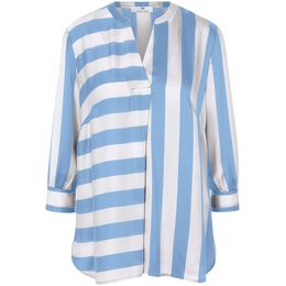 Peter Hahn - Bluse mit V-Ausschnitt, weiss, Gr. 48 / XL