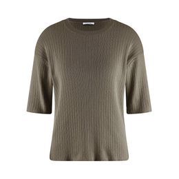 Peter Hahn - Rundhals-Pullover aus 100% SUPIMA-Baumwolle, gr&uuml;n, Gr. 36 / S - Baumwolle