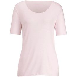 Peter Hahn - Rundhals-Shirt mit langem 1/2-Arm, ros&eacute;, Gr. 38 / S