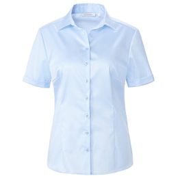 Eterna - Bluse, blau, Gr. 48 / XL - Baumwolle