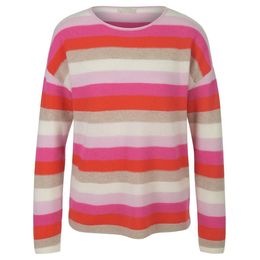 Peter Hahn - Rundhals-Pullover, pink, Gr. 44 / L - Kaschmir