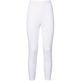 Green Cotton - Leggings Nanna, weiss, Gr. 46 / L - Baumwolle