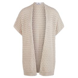 Peter Hahn - Strickweste, beige, Gr. 40/42 - Baumwolle