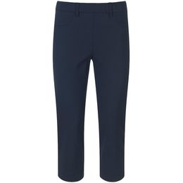 Peter Hahn - Capri-Hose Passform Sylvia, blau, Gr. 46 / L