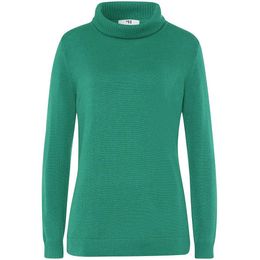 Peter Hahn - Rollkragen-Pullover Modell Tamara mit Kaschmir, gr&uuml;n, Gr. 48 / XL - Seide