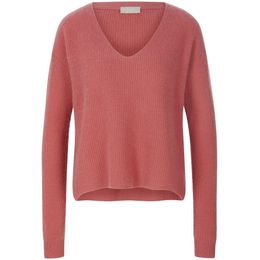 Peter Hahn - V-Pullover aus 100% Premium-Kaschmir, pink, Gr. 46 / L - Kaschmir