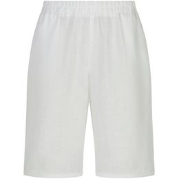 Peter Hahn - Bermudas, weiss, Gr. 44 / L - Leinen