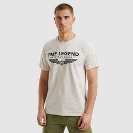 PME-Legend T-Shirt PME LEGEND, Damen, Gr. XL, braun (birch), Jersey, Obermaterial: 95% Baumwolle, 5% Elasthan, schmal normal, Rundhals, eingesetzt B&uuml;ndchen, Shirts T-Shirt, klassischer Rundhalsausschnitt