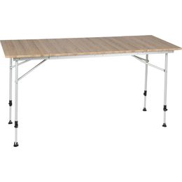 Travellife Sorrento Tisch ausziehbar 80/110/140cm braun - Klapptische