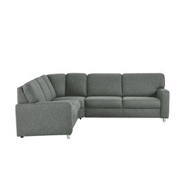 Smart Ecksofa Valencia grau Maße (cm): B: 236 H: 90 T: 266.0 » Möbel Kraft