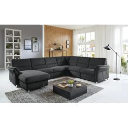 Kollektion Kraft Wohnlandschaft Donald schwarz Ma&szlig;e (cm): B: 335 H: 89 T: 262.0 &raquo; M&ouml;bel Kraft