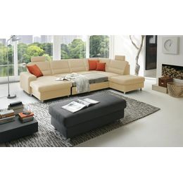 Kollektion Kraft Wohnlandschaft Steel Marc creme Ma&szlig;e (cm): B: 311 H: 85 T: 234.0 &raquo; M&ouml;bel Kraft