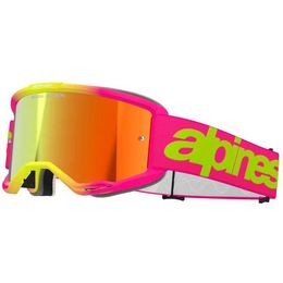 Alpinestars Vision 5 Wordmark, Crossbrille verspiegelt
