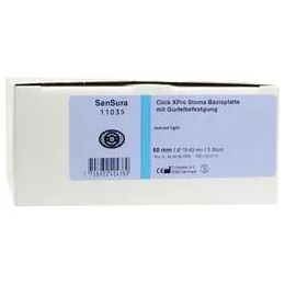 Coloplast Sensura Click Basisplatte Xpro Konv Ligh 60Rr15-43 5 ST