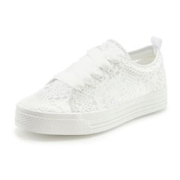 Lascana Damen Sneaker, wei&szlig;, Gr&ouml;&szlig;e 38