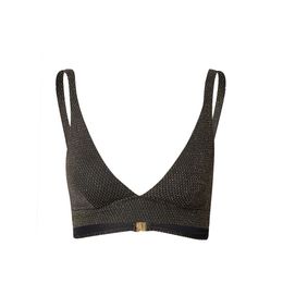 Wallis Petite Wallis Bikinitop Damen Größe 105 gold / schwarz