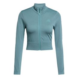 adidas Performance Sportstrickjacke 'Essentials' Damen Größe XS/S jade