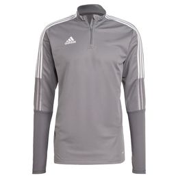 adidas Sportswear Funktionsshirt 'Tiro 21' Herren Gr&ouml;&szlig;e L stone / wei&szlig;