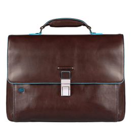 Piquadro Blue Square Erweiterbare Laptoptasche 15" mit Tabletfach