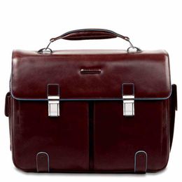 Piquadro Blue Square Laptoptasche 15.6" mit Tabletfach und Vortaschen