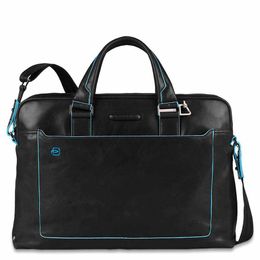 Piquadro Blue Square Kurzgriff-Laptoptasche mit iPad -Fach, Schirm/ Flaschentasche