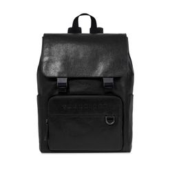 The Bridge Damiano Leder-Rucksack mit Klappe 063423EX