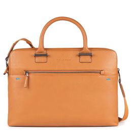 Piquadro Pike Kurzgrifflaptoptasche mit iPad -Fach