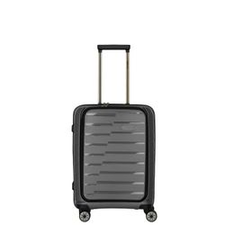 Travelite Air Base Trolley S, 4 Rollen mit Vortasche