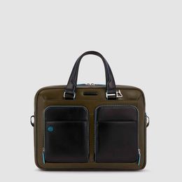 Piquadro Blue Square Schmale Laptoptasche mit Laptofach 14"