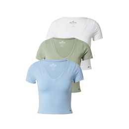 Hollister Shirt female Blue, Green, White size XXS