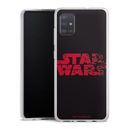 DeinDesign Galaxy A51 Handy Silikon Hülle Case transparent Handyhülle Merchandise Star Wars Logo Silikon Case