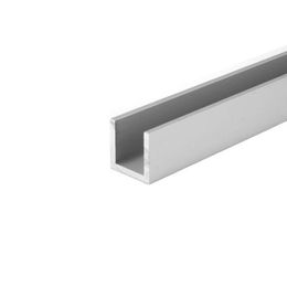 U-Profil aus Aluminium 20x16x20x2 mm Eloxiert