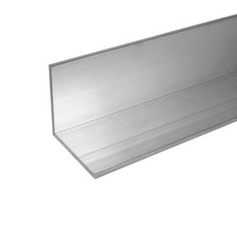 Aluminium L-Profil 60 x 60 x 4 mm – 25 cm lang - auch als Zuschnitt auf Wunschmaß mit Bohrungen und Gehrungen