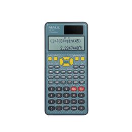 Maul Wissenschaftlicher Tischrechner MSC 417 Solar Batterie blau schwarz