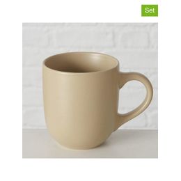 Boltze 2er-Set: Tassen "Pastell" in Beige - 300 ml - 22% | Gedeckter-tisch