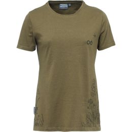 Merkel Gear Damen T-Shirt Summer Oliv (Gr&ouml;&szlig;e: S)