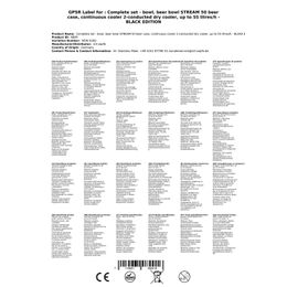 ich-zapfe Untertheken Komplett Set - Zapfanlage, Bierzapfanlage STREAM 50 Bierkoffer, Durchlaufk&uuml;hler 2-leitig Trockenk&uuml;hler, bis zu 55 Liter/h