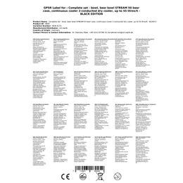 ich-zapfe Untertheken Komplett Set - Zapfanlage, Bierzapfanlage STREAM 50 Bierkoffer, Durchlaufk&uuml;hler 2-leitig Trockenk&uuml;hler, bis zu 55 Liter/h