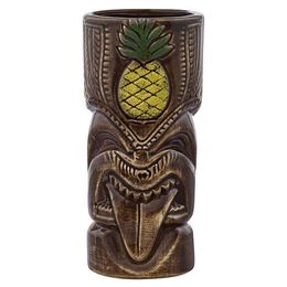 ich-zapfe Tiki Mug, Tiki Becher - Anaface, Ananas, 550 ml